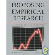 Proposing Empirical Research: A Guide to the Fundamentals ...