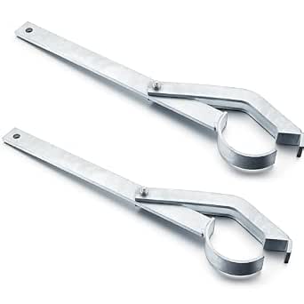 Amazon.com : LEIFIDE 2 Pcs 1' 3" Chain Link Fabric Fence Stretcher Tool ...