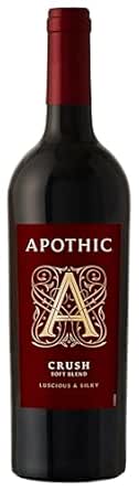 APOTHIC Crush Smooth Red Wine, 750 ml at Amazon's Wine Store