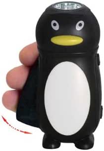 Penguin Shaped Dynamo LED Flashlight Torch - eco friendly (3 ...