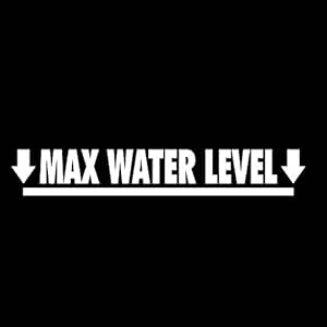 Amazon.com - Exquisite 20.32X3.1CM Max Water Level - Sticker for 4x4 ...