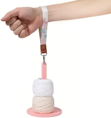 Amazon.com: Wrist Yarn Holder, Portable Wrist Yarn Ball Minder Stand ...