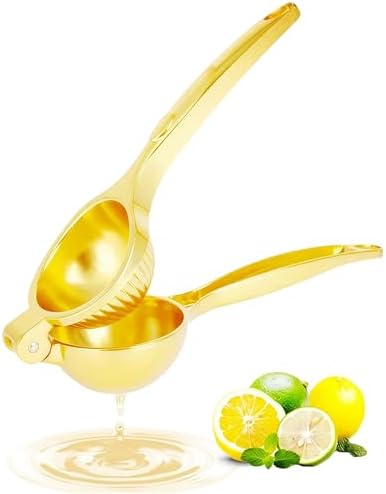 Amazon.com: Lemon Squeezer, Heavy Duty Zinc Alloy Manual Citrus Juicer ...