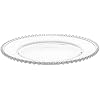 Amazon.com | WOLFF - Set of 4 Pearl Beaded Crystal Dinner Plates ...