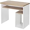 Amazon.com: Furniturer INC Computer Desk, 31.5 inch Study Writing Table ...
