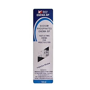 Doctor's Choice Sodium Phosphates Enema BP, 100ml : Amazon.in: Health ...