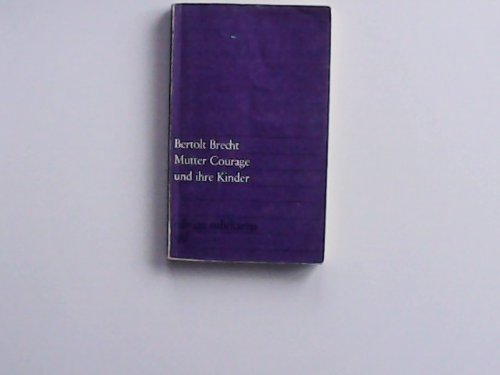 Amazon.com: Mutter Courage und ihre Kinder: Bertolt Brecht: Books