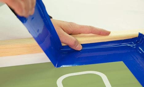 Blue Block Out Screen Printing Tape - 6 Rolls - 2" x 36 Yard Roll ...