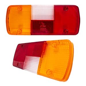 SRA 4-Chamber Combination Tail Light Lens Fit for Tail Lamp Assembly ...