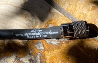 Amazon.com: Alpha - 75ft RG8u RG8 Coax Cable with AMPHENOL PL259s ...