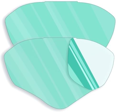 WZKO S8555 Face Shield Replacement Lens (2-Pack) Impact-Resistant ...