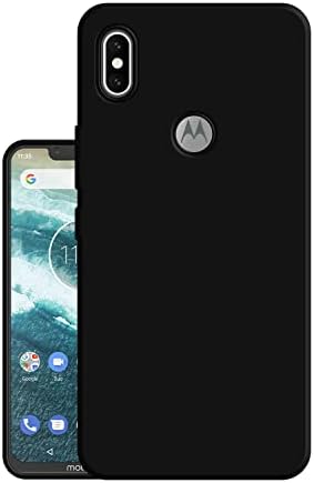 Hello Zone Soft Back Case Cover for Motorola Moto One Power - Black ...