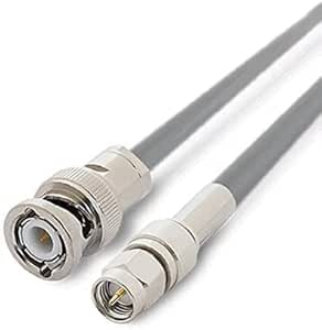 Amazon | 同軸ケーブル 3D2V SMAP-BNCP (BNCP-SMAP) 3m (インピーダンス:50Ω) 3D-2V加工製作品 ツリービレッジ | エンジェルハムショップジャパン ...