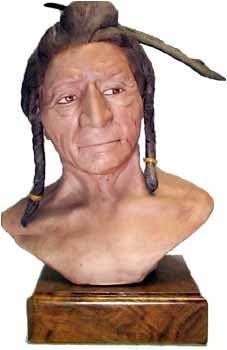 Amazon.com: Edward Rohn Porcelain Sculpture Crow Indian : Home & Kitchen