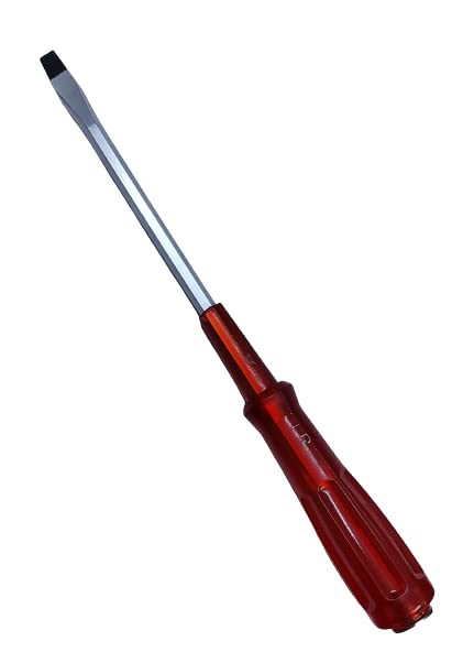 Generic Hammering Screwdriver (Large Size) - Red, Flat Head, Heavy Duty ...