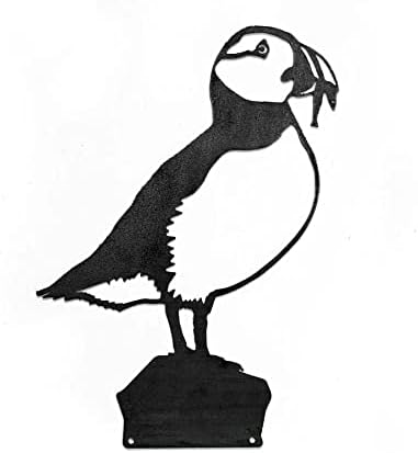 METALBIRD – Puffin – Outdoor Garden Ornaments in Corten Steel – Metal ...