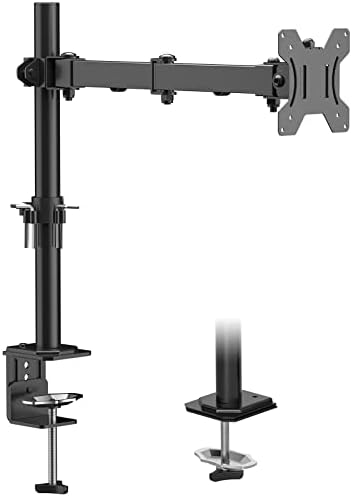 Amazon.com: Amazon Basics Single Computer Monitor Stand with Tilt and ...