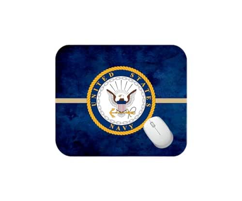 Amazon.com: US NAVY Landscape MOUSEPAD, Square Waterproof Mouse Pad Non ...