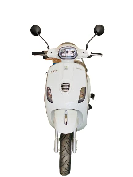 Mansa Motors Supertech White Electric Scooter (White) : Amazon.in: Car ...