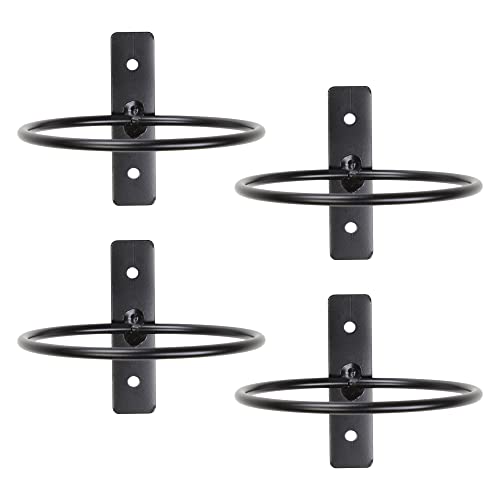 Darware 4-inch Metal Wall Ring Planters (4-Pack); Wall Mounted Holder ...