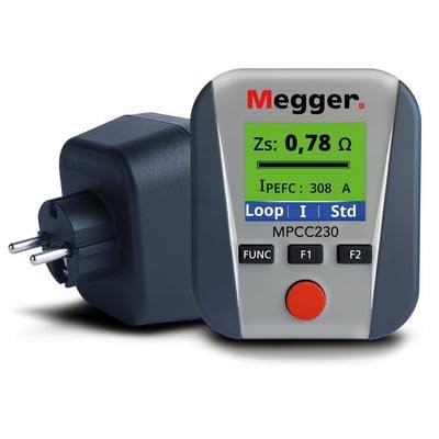Megger MPCC230 Pro Circuit Checker with Loop. RCD and Harmonics test ...