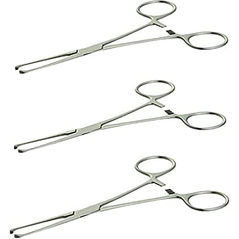 HIT CLASSIC stainless steel alice tissue forceps (set of 3 forceps ...