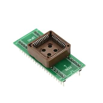Amazon.com: Chip Programmer PLCC44 Adapter Socket Pass DIP40 : Industrial & Scientific