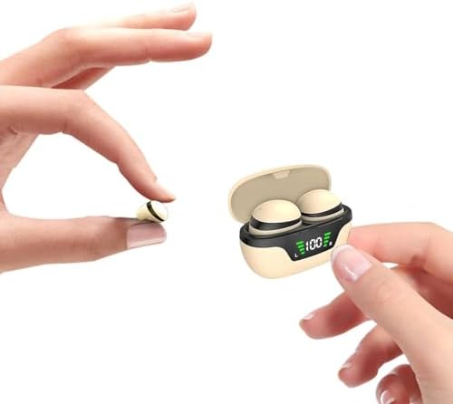 Xmenha Wireless Small Invisible Earbuds Mini Micro Tiny Smallest ...