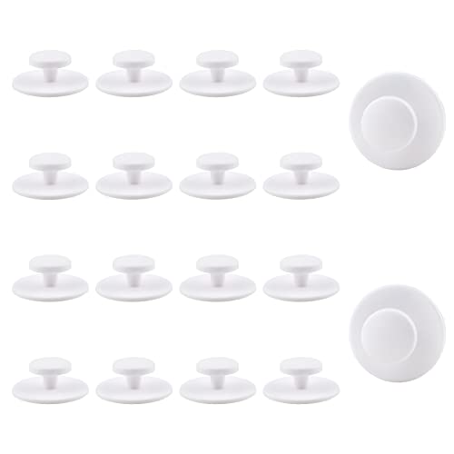 MOROBOR Self-Stick Drawer Knobs Pull Handle, 20pcs Plastic Drawer ...