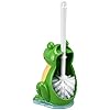 Amazon.com: Yosoo Bathroom Toilet Brush Frog Shape Bowl Household ...