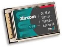 Xircom CardBus Ethernet 10/100 + Modem 56 - Network / modem combo ...