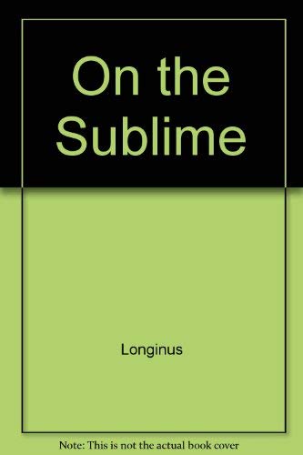 Amazon.com: Longinus on the sublime: 9780313204791: Longinus: Books