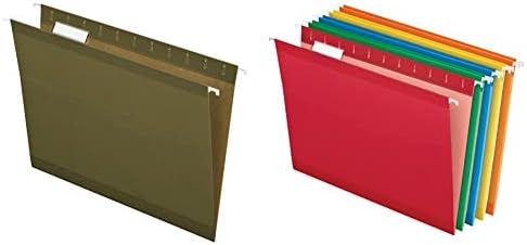 Amazon.com : Pendaflex Reinforced Hanging Folders, Letter Size ...