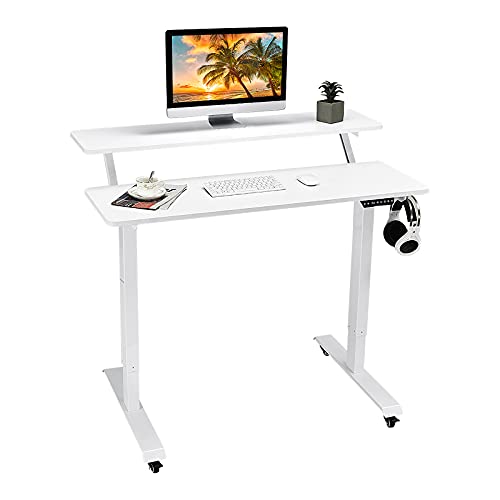 Height-adjustable computer desk on castors - The 15 best products in ...