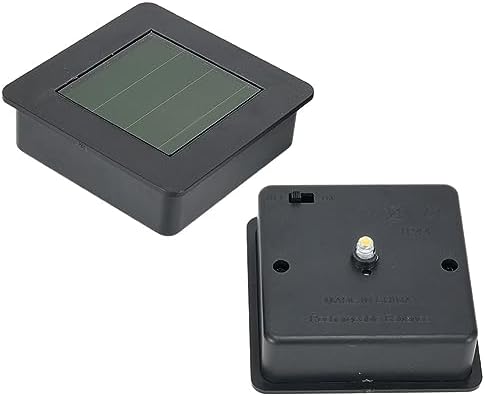 2pcs Solar Lantern Light Replacement Top LED Square Solar Panel Lantern ...