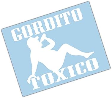 Amazon.com: Gordito Toxico Decal Sticker - for Vehicle Window Bumper ...