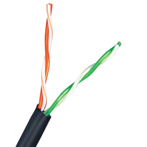 Thrifty Tech 90 Mtr Telephone wire, PVC Insulated 0.5 mm 2 pair Telephone Wires & Cables | Two ...