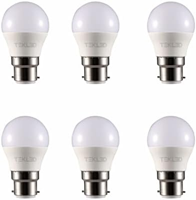 TEKLED® G45 Golf Ball LED Bulbs | B22 Bayonet Cap | Energy Saving 5W ...