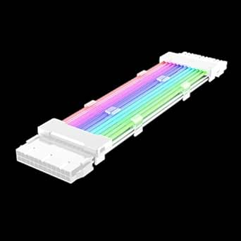 Qustikuri 24Pin Addressable RGB Power Extension Cable PSU RGB 24 Pin ...