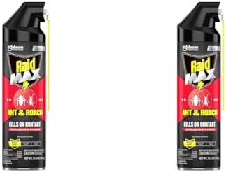 Amazon.com: Raid Max Ant and Roach Spray (14.5 OZ,Pack - 1) (Pack of 2 ...