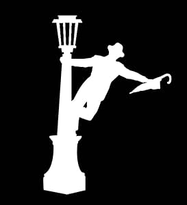 Singing in The Rain Lamp Post Decal Vinyl Sticker|Cars Trucks Vans ...