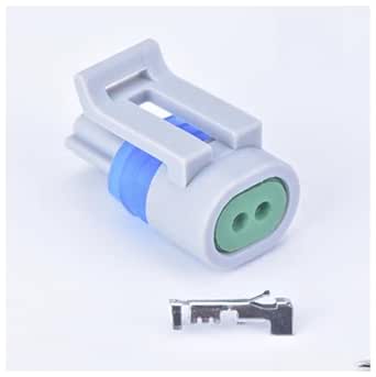 Amazon.com: SIMBAE 10 Sets 2 Pin Water Temperature Sensor Plug ...