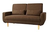 ・ブランド:東谷(Azumaya-kk)・製造元:東谷・製造元/メーカー部品番号:NTS-701BR・【サイズ】幅146.5×奥行75×高さ83cm（床から座面までの高さ：39cm)・【材質】天然木/ウレタンフォーム/S字スプリング/ポリエ...