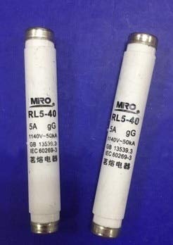 Fuses: RL5-40 5A 1140V gG / RL5-40 1A 2A 3A 4A 6A 10A 16A 20A 30A 40A ...