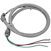 Amazon.com: Z 1/2" x 4FT Electrical A/C Whip Metallic Connector,60A ...