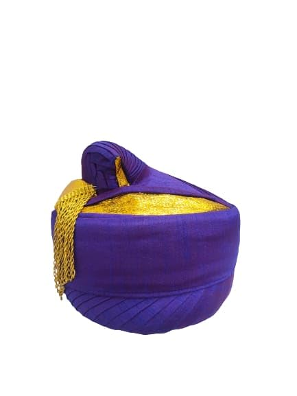 PRIYAKANT SAFAWALA Traditional Handstitch Ready To Wear Purple Colour ...