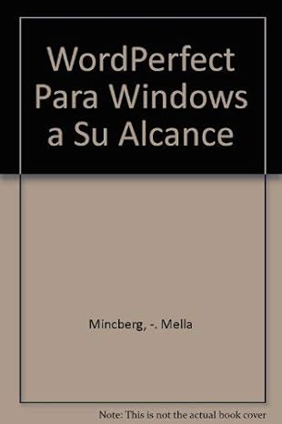 WordPerfect Para Windows a Su Alcance (Spanish Edition) : Amazon.it: Libri