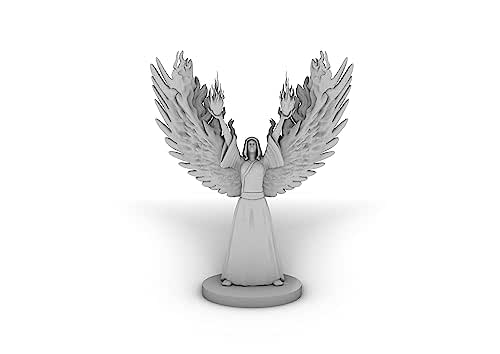 Amazon.com: Female Human Fire Sorcerer 2 Tabletop DND Gaming Miniature ...