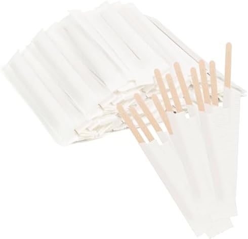 Amazon.com: ANTETOK Wooden Coffee Stirrers - Coffee Stir Sticks 5.5 ...