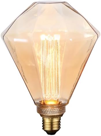 ESCENA Angular Aesthetics Series LED Decorative Light Bulb, Pumpkin ...